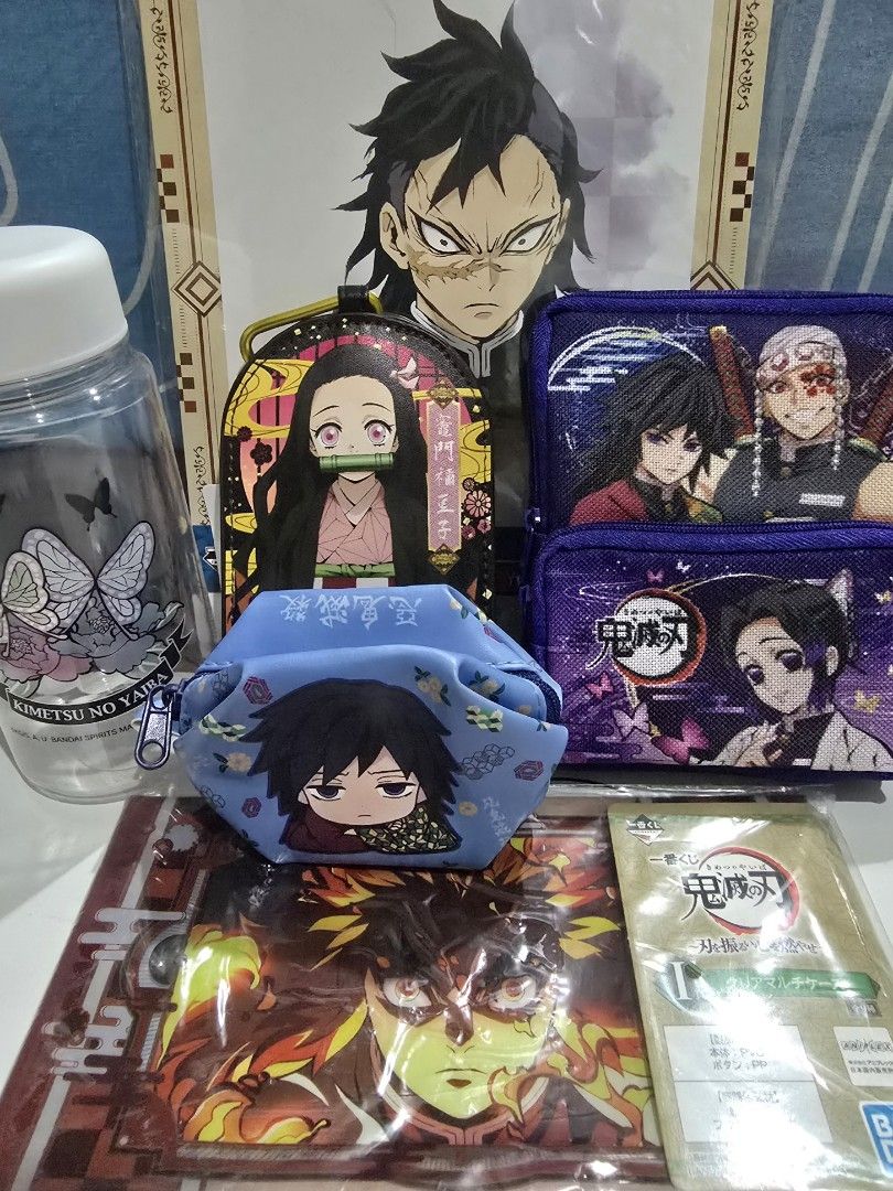 Demon Slayer Merch Set (Read decs!!), Hobbies & Toys, Toys & Games on ...