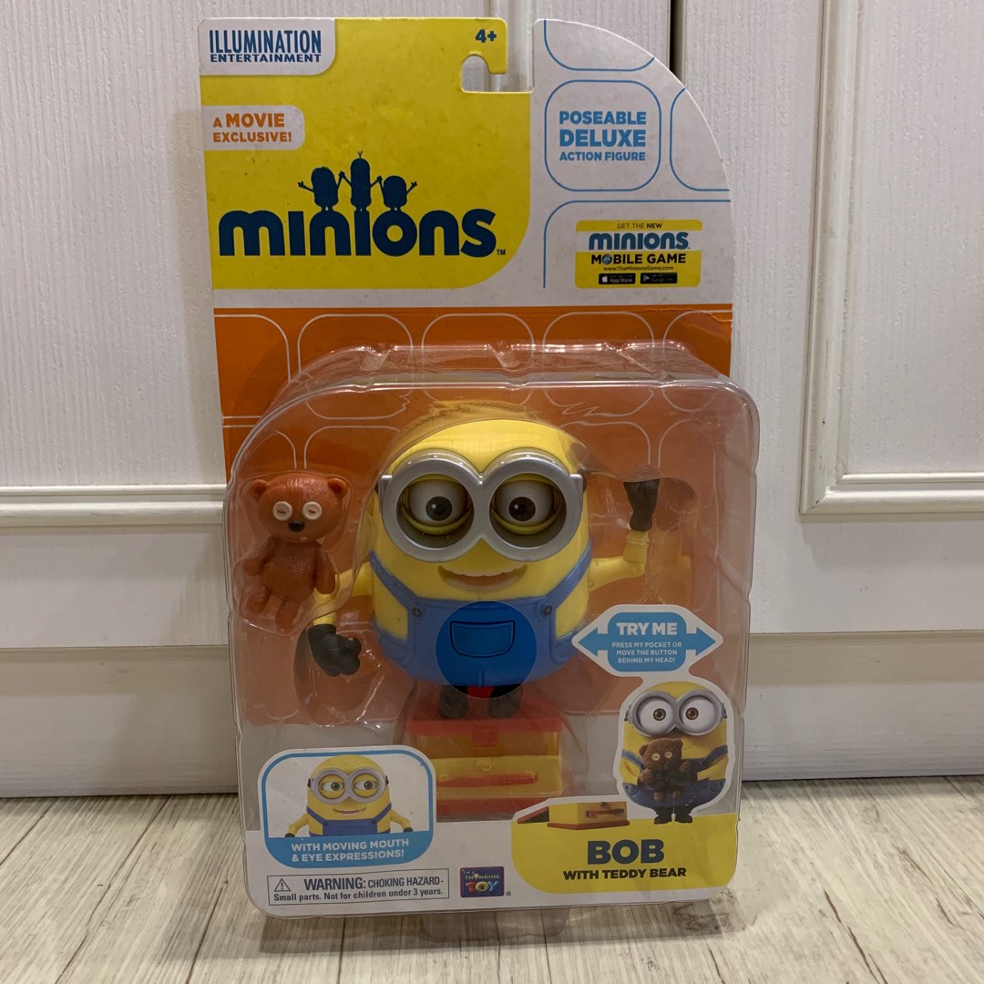 Despicable Me Minions Bob with Teddy Bear, Hobbies & Toys, Toys & Games ...