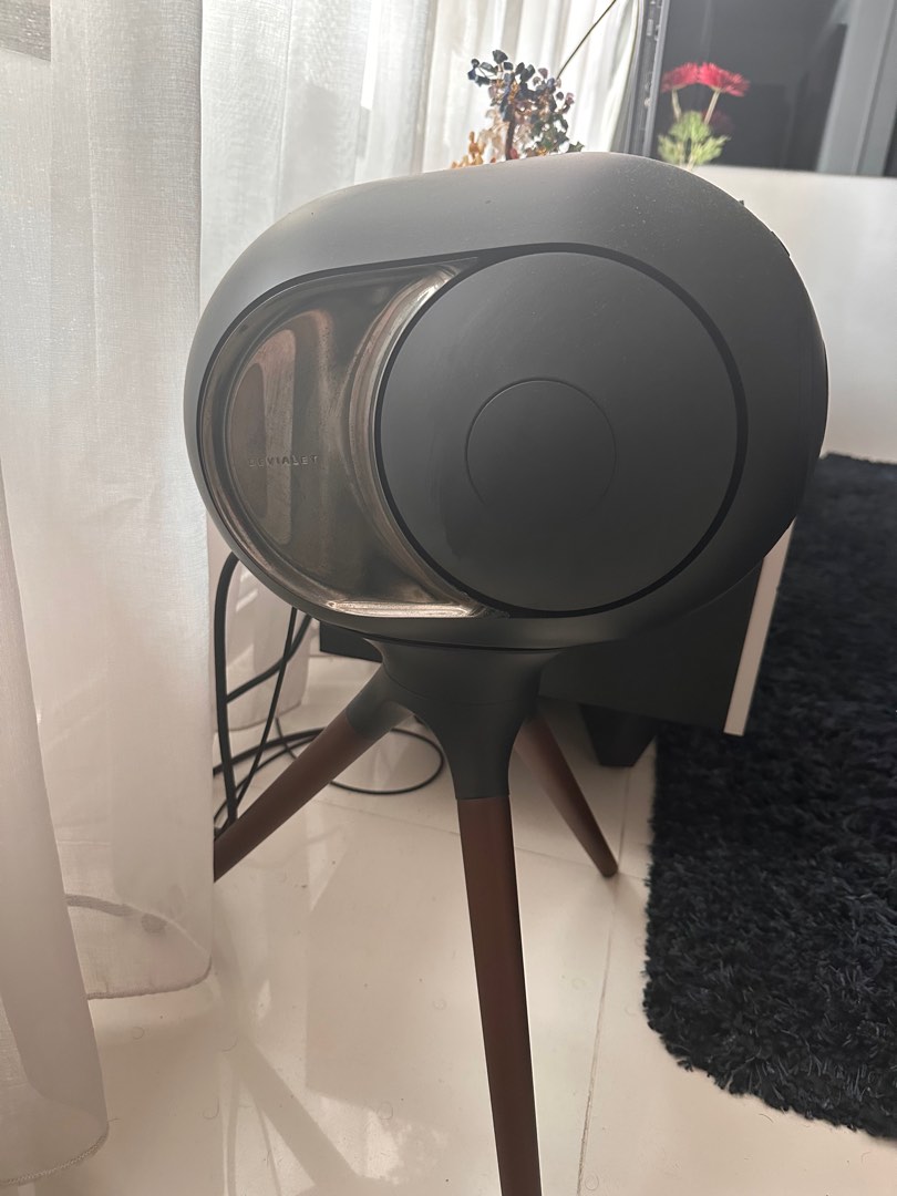 Devialet Phantom 1 108dB Dark Chrome with Stand, TV & Home Appliances ...