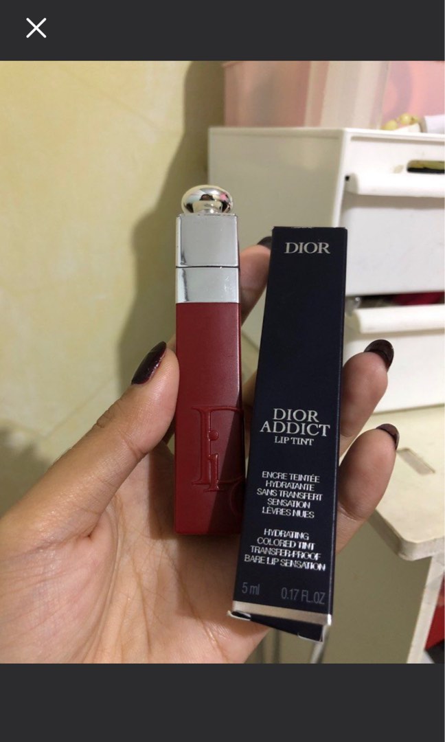 dior addict lip tint 771 (natural berry), Kesehatan & Kecantikan, Rias ...