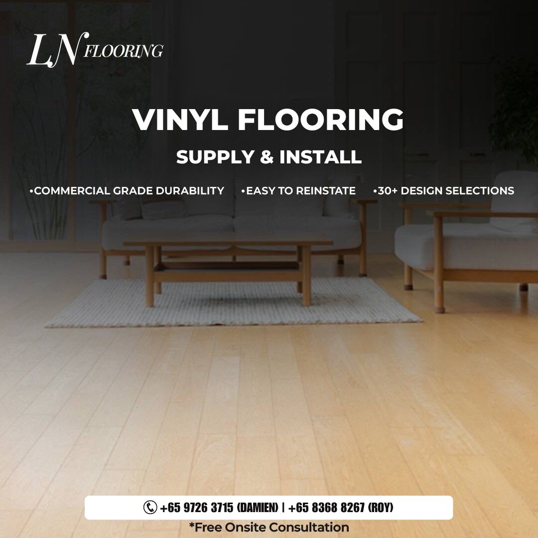 Direct vinyl flooring/HDB vinyl flooring/German click/Premium Vinyl ...