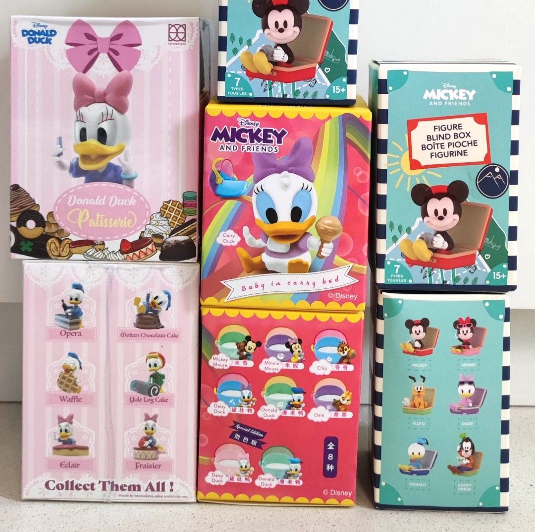 Disney Mickey Minnie Mouse Donald Daisy Duck Blind Box, Hobbies & Toys ...