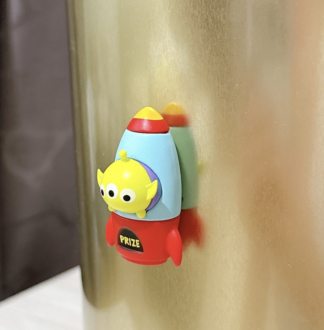 Disney Toy Story Aliens in Rocket Refrigerator Magnet Figure Limited ...