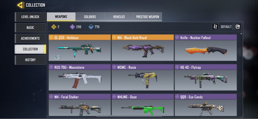 codm Dlq holidays account, Video Gaming, Video Games, Others on Carousell