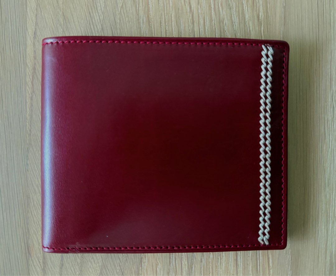 Dunhill leather wallet in burgundy red (special edition ), Luxury, Bags ...
