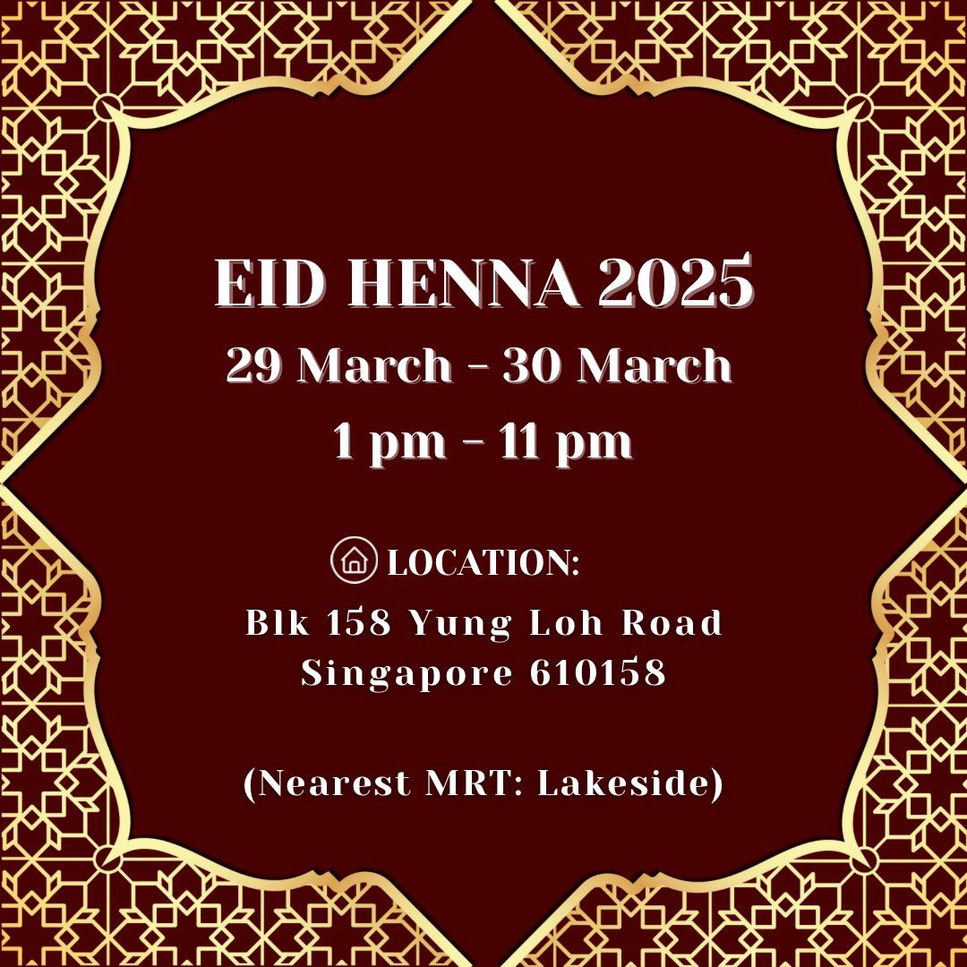 EID HENNA 2025, Announcements on Carousell