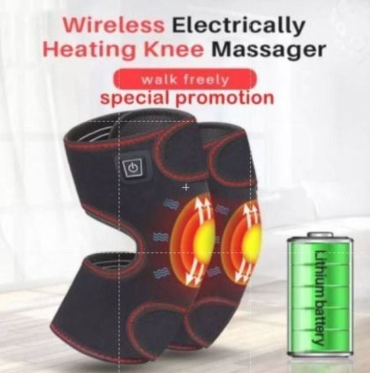 Elderly Electric Heating Therapy Device Battery Protect Knee Arthritic ...