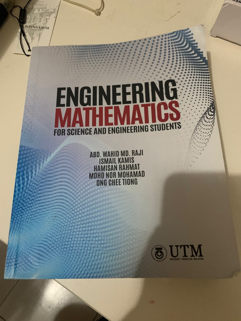 ENGINEERING MATHEMATICS UTM, Hobbies & Toys, Books & Magazines, Textbooks on Carousell