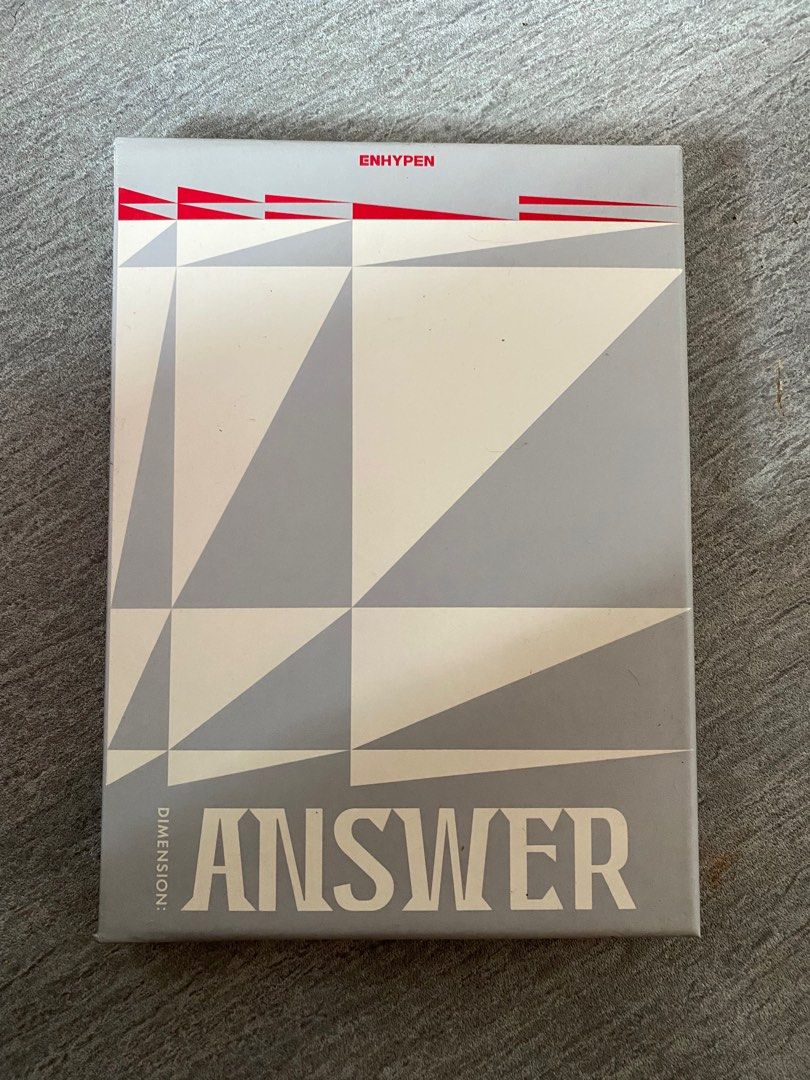 ENHYPEN DIMENSION ANSWER ALBUM, Hobbies & Toys, Collectibles ...