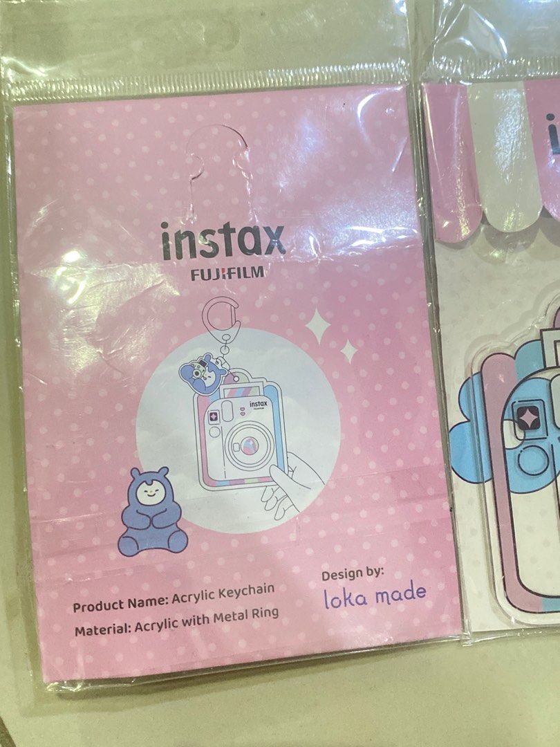 [Free] Instax Fujiflim Keychain only self pickup at Cyberjaya, Hobbies ...