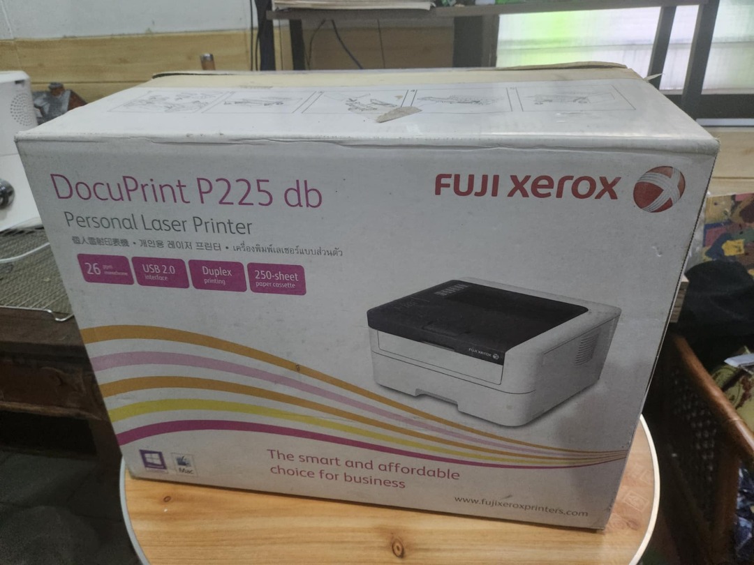 Fuji Xerox Docuprint P225 db (Laser Printer), TV & Home Appliances ...
