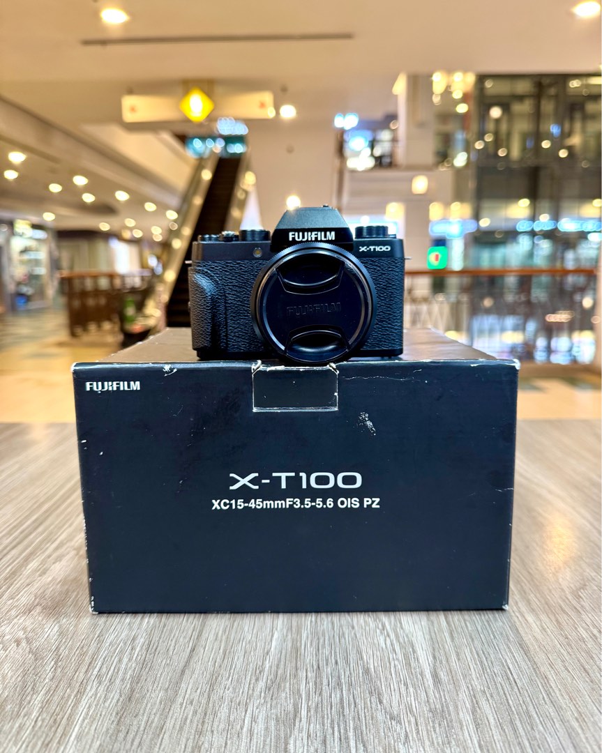 Fujifilm X-T100 XT100 with 15-45mm OIS PZ kit (98% new), Photography ...