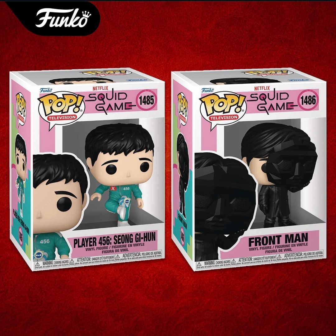 Funko Pop Squid Game Latest Player 456 Front Man Bundle, Hobbies & Toys ...
