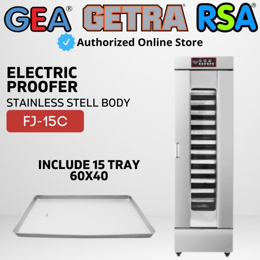 GETRA FJ-15C BREAD PROOFER STAINLESS STEEL Mesin Listrik Pengembang ...
