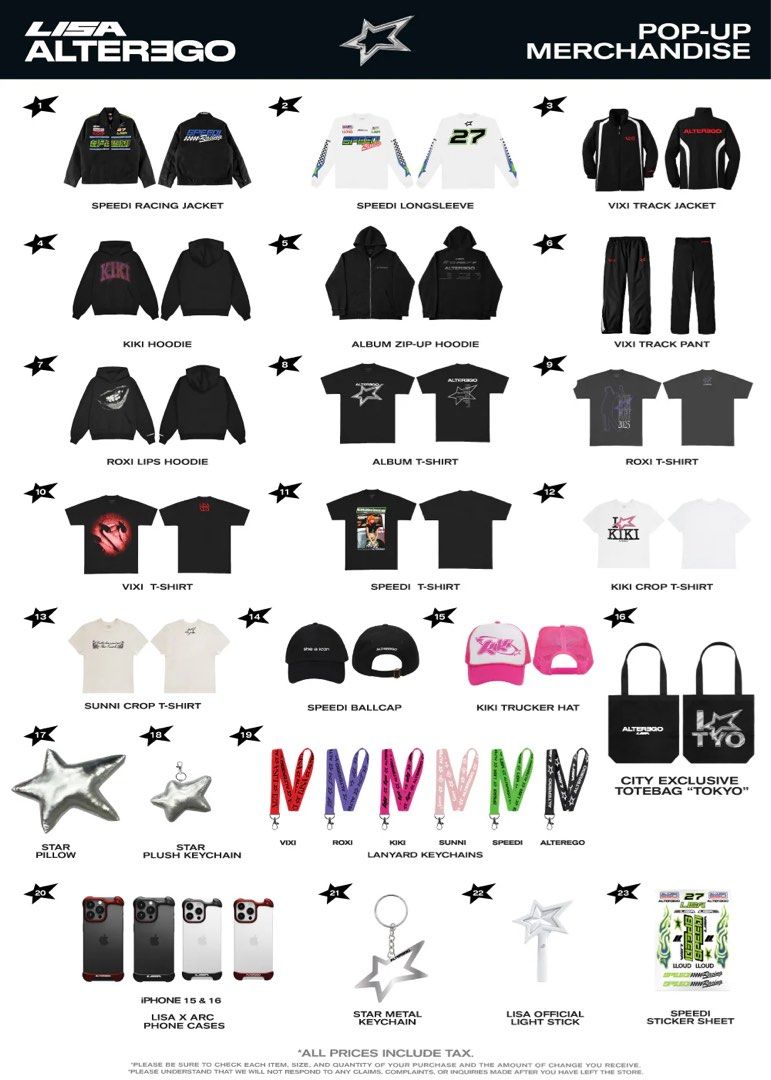 GO LISA ALTER EGO ALBUM POP UP MERCH PRE ORDER, Hobbies & Toys ...