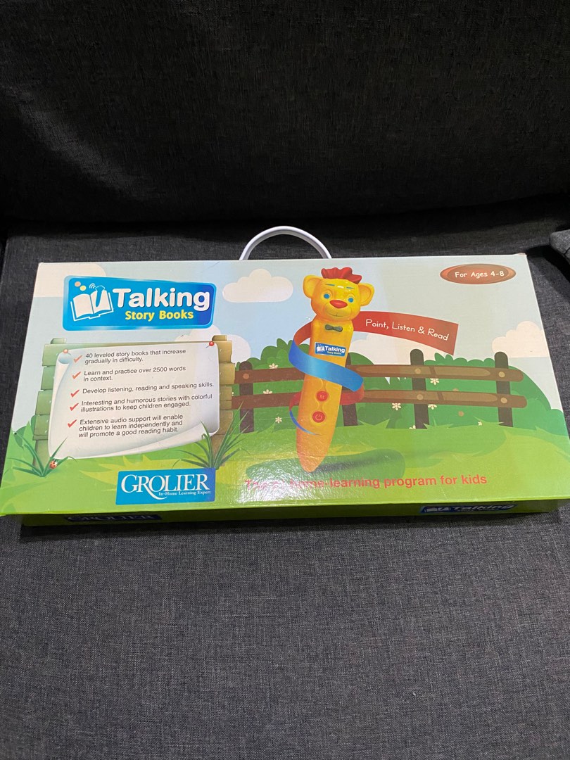 Grolier: Story Books with Talking Pen, Hobbies & Toys, Books ...
