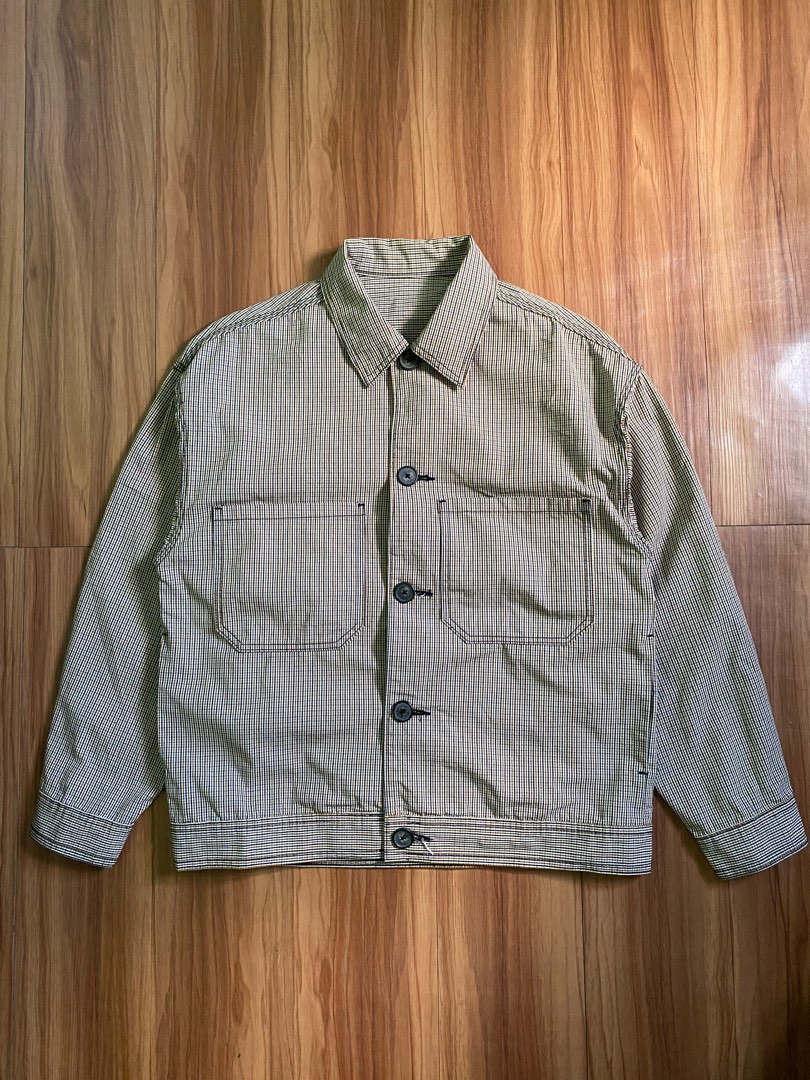 GU Chef Jacket, Men's Fashion, Coats, Jackets and Outerwear on Carousell