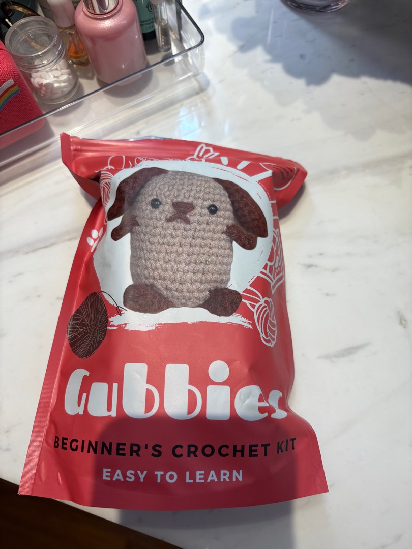 Gubbies beginners crochet Kit Dog, Hobbies & Toys, Stationary & Craft ...