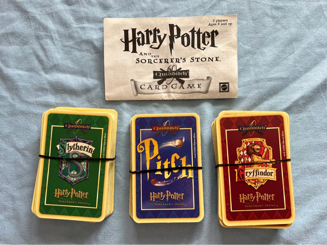 Harry Potter Quidditch Card Game, Hobbies & Toys, Toys & Games on Carousell