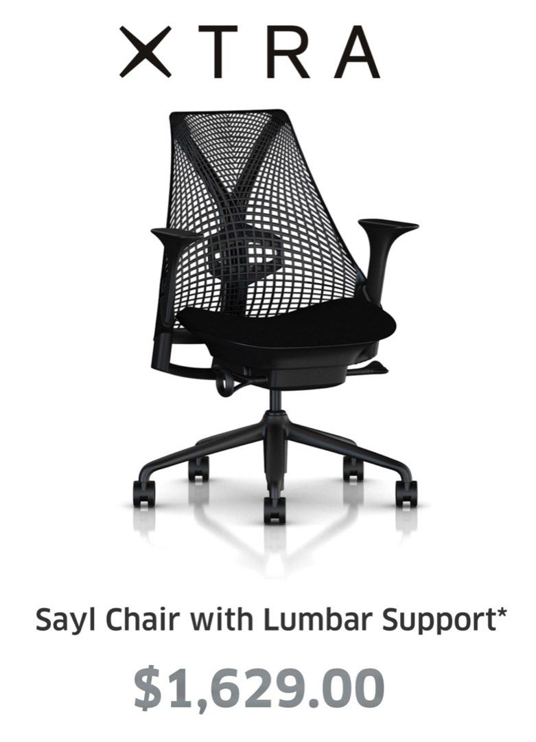 Herman Miller Sayl chair , Full load with forward tilt ( new model ...