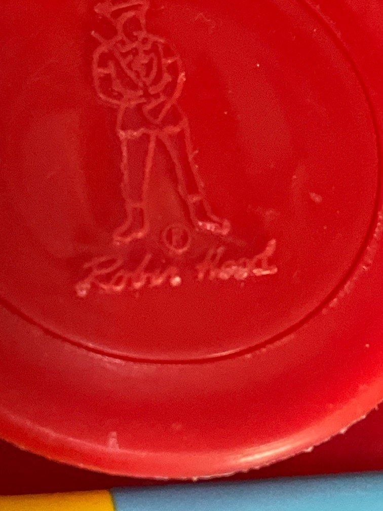 Ice bucket large red big tumbler Robin Hood ice food warm cold drinks ...