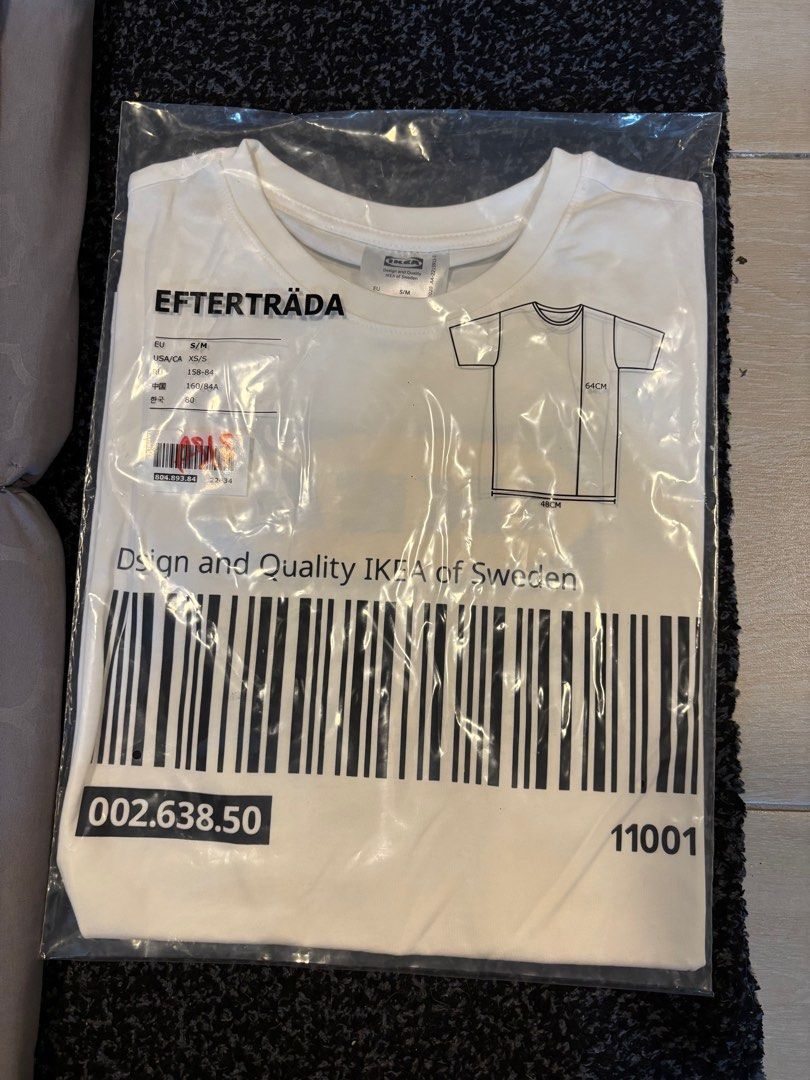 IKEA EFTERTRADA Tshirt, Men's Fashion, Tops & Sets, Tshirts & Polo ...