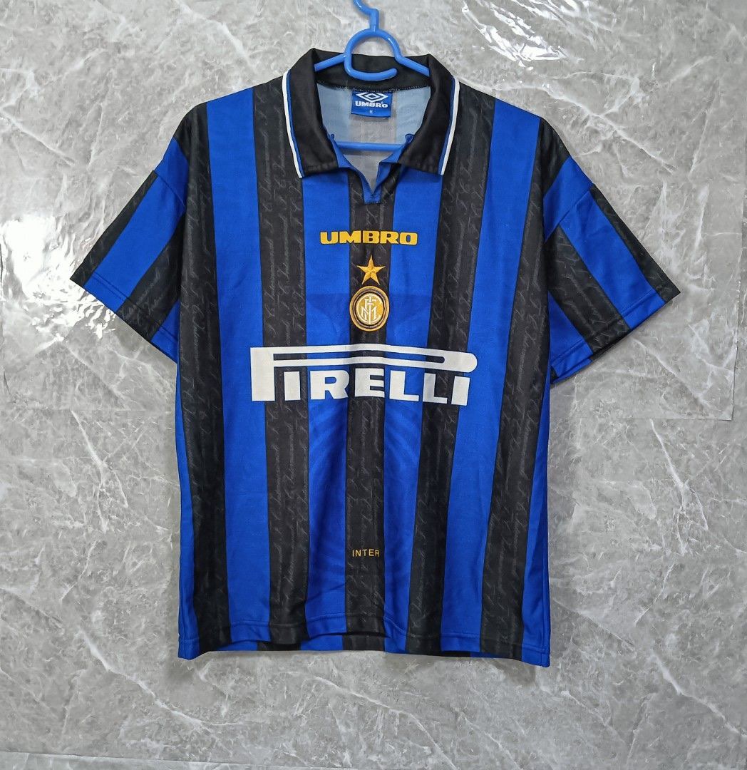 Inter Milan 1996/97 Home soccer/football jersey/kit rare/retro/vintage ...