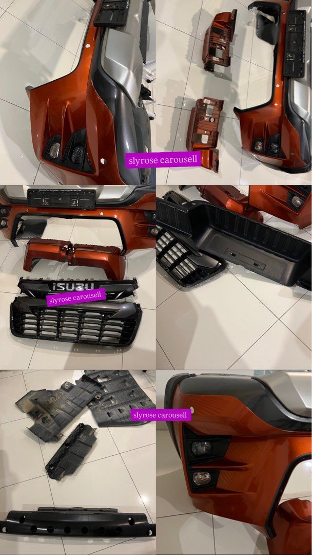 Isuzu front and rear bumper, Men's Fashion, Watches & Accessories ...