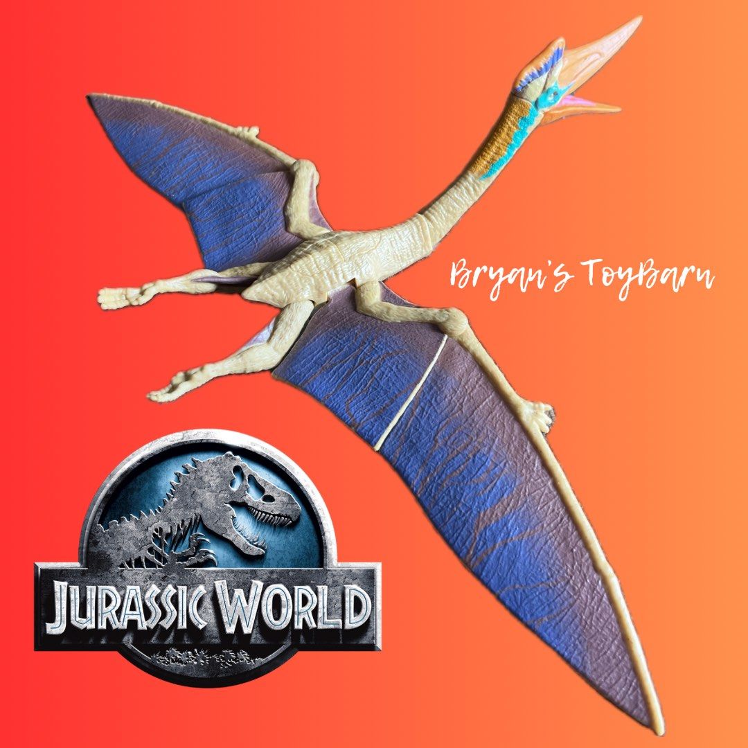 Jurassic World / Park Quetzalcoatlus Mega Dual Attack with flapping ...