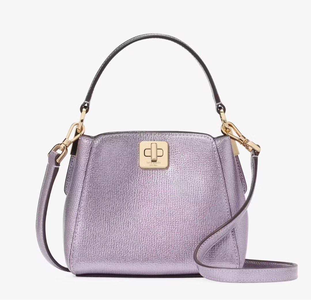 Kate Spade Phoebe Metallic Mini Top Handle Crossbody in Light Candied ...