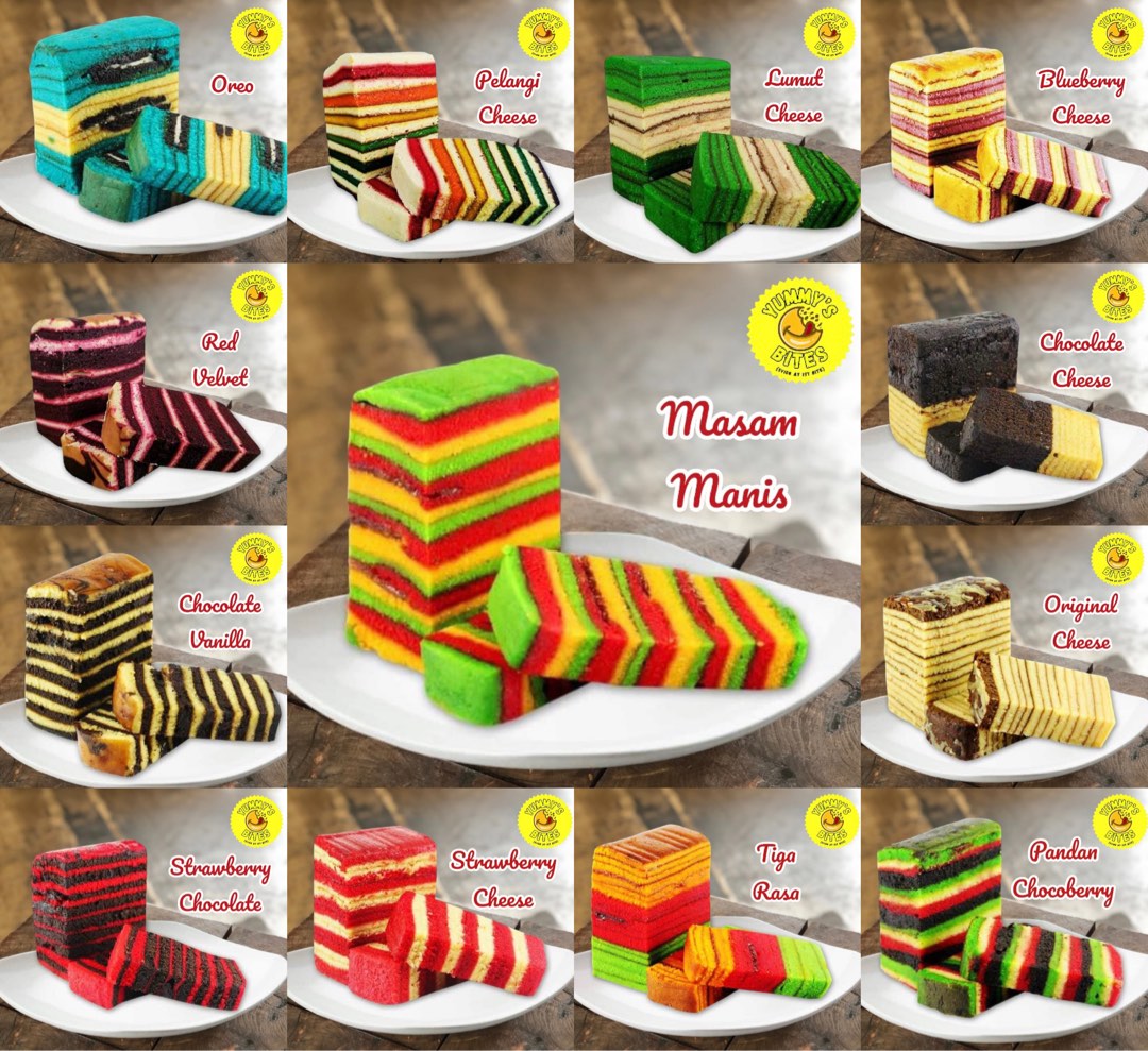 Kek Lapis Sarawak (homemade) Halal, Food & Drinks, Homemade Bakes on ...