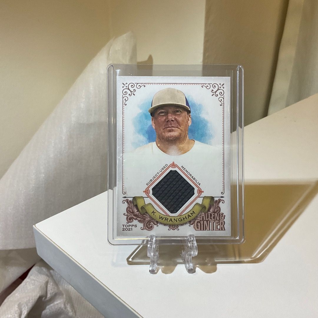 Kelly Wrangham 2021 Topps Allen & Ginter #AGA-KW RELIC SOFTBALL MLB ...