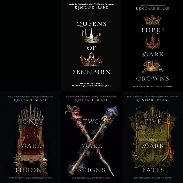 KENDARE BLAKE | THREE DARK CROWNS SET, Hobbies & Toys, Books ...