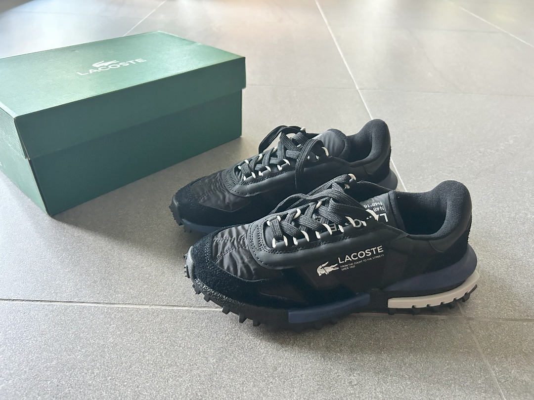 Lacoste Elite Active Textile Trainers, Women's Fashion, Footwear ...