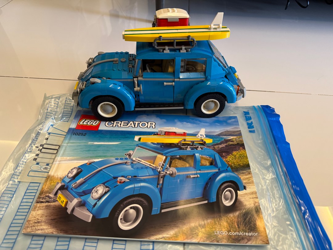 Lego 10252 Volkswagen Beetle (pre-owned), Hobbies & Toys, Toys & Games on Carousell