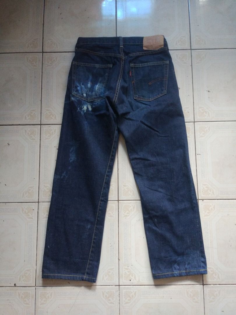 Levis LVC 66501 Hanabi Fireworks Selvedge jean 28 actual, Men's Fashion ...