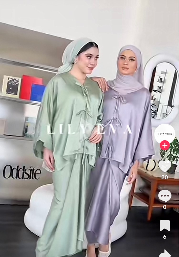 Lily Eva by Lily Petuna, Women's Fashion, Muslimah Fashion, Baju Kurung ...