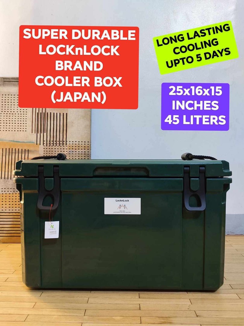 LOCKnLOCK BRAND LONG LASTING DURABLE COOLER BOX IMPORTED FROM JAPAN ...