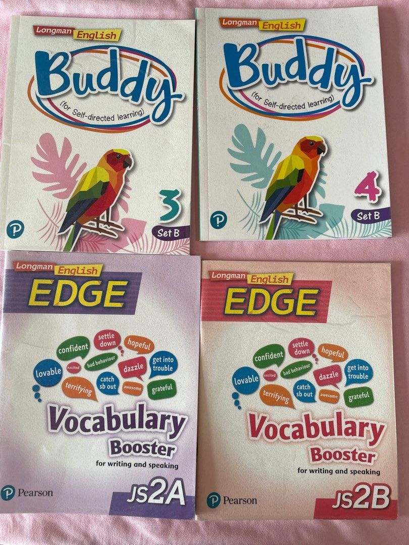 Longman English EDGE JS2A JS2B , Vocabulary Booster JS2A JS2B, Longman ...