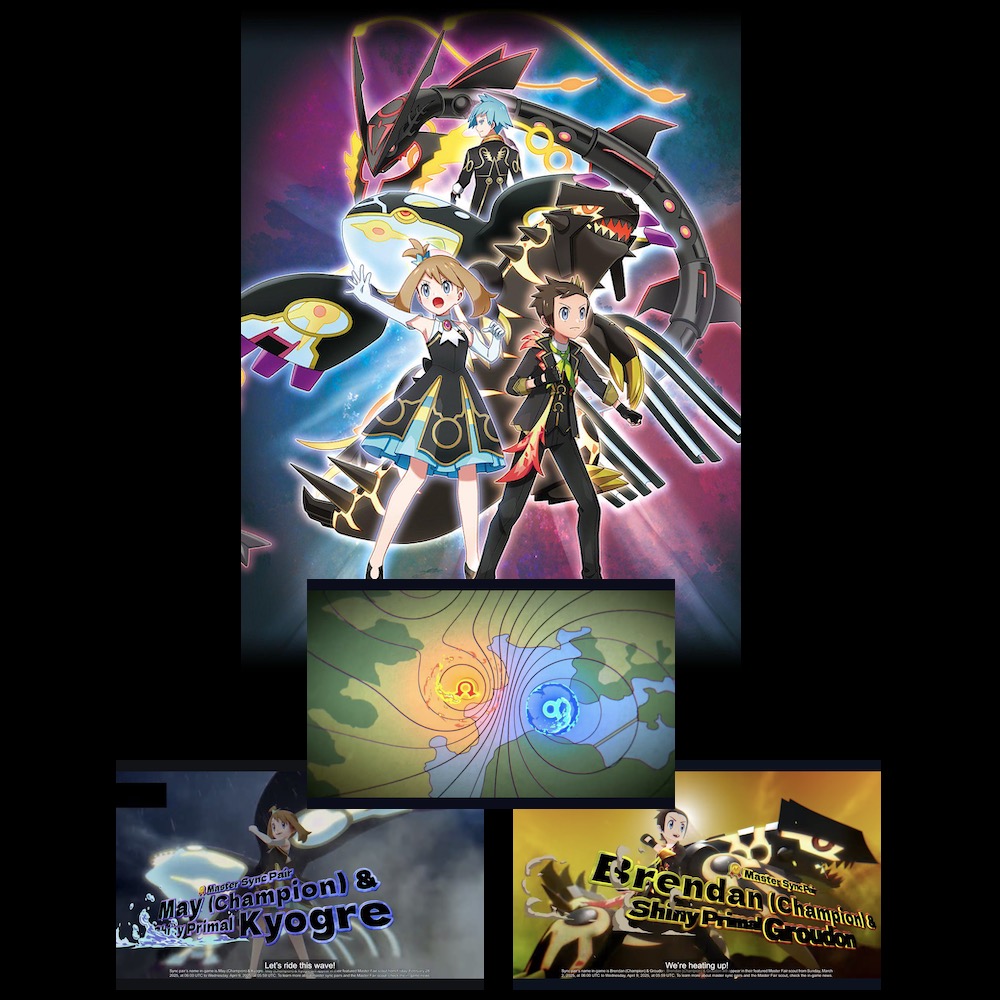 Lucky Mid-Tier Shiny Primal Groudon Kyogre Rayquaza Hoenn Legendary ...