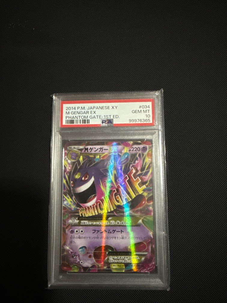 M Gengar EX PSA 10 Slab, Hobbies & Toys, Toys & Games on Carousell