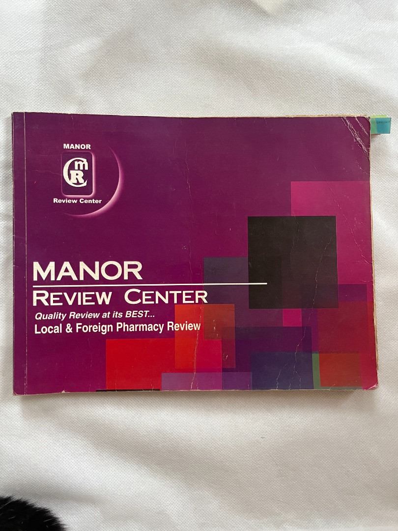 Manor - Review Center Reviewer - Pharmacy, Hobbies & Toys, Books ...