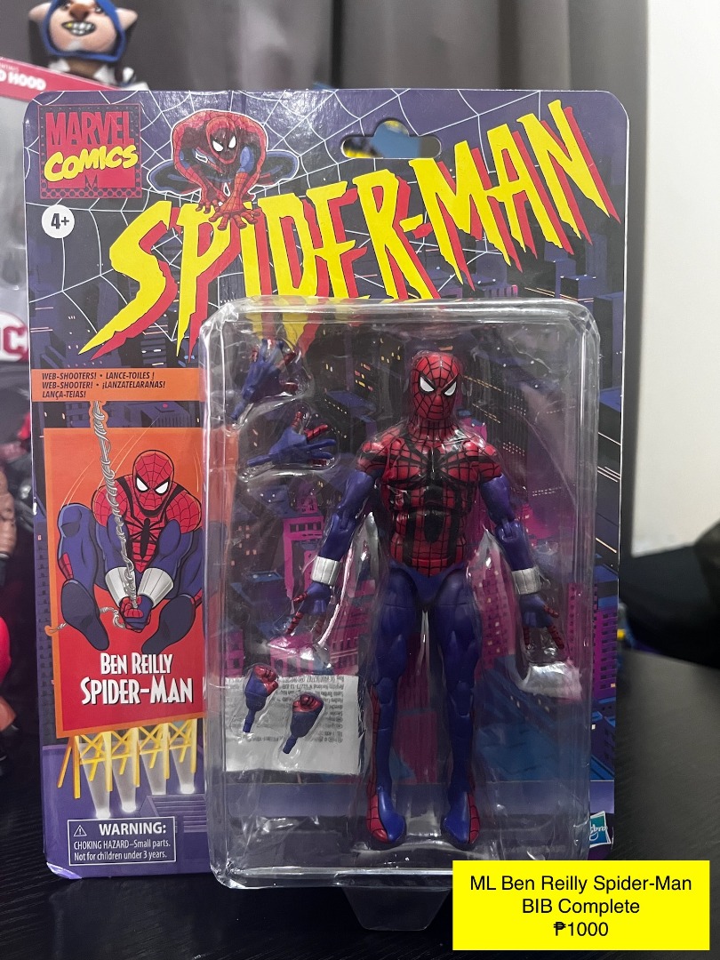 Marvel Legends - Retro Ben Reilly Spiderman, Hobbies & Toys, Toys ...