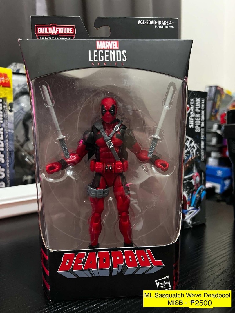 Marvel Legends - Sasquatch Wave Deadpool, Hobbies & Toys, Toys & Games ...