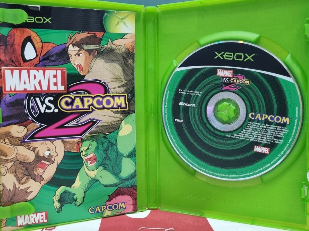Marvel Vs Capcom 2 Xbox, Video Gaming, Video Games, Xbox on Carousell