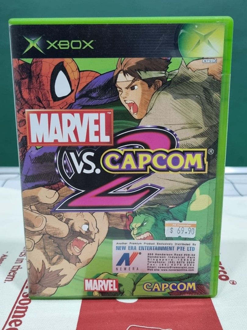 Marvel Vs Capcom 2 Xbox, Video Gaming, Video Games, Xbox on Carousell