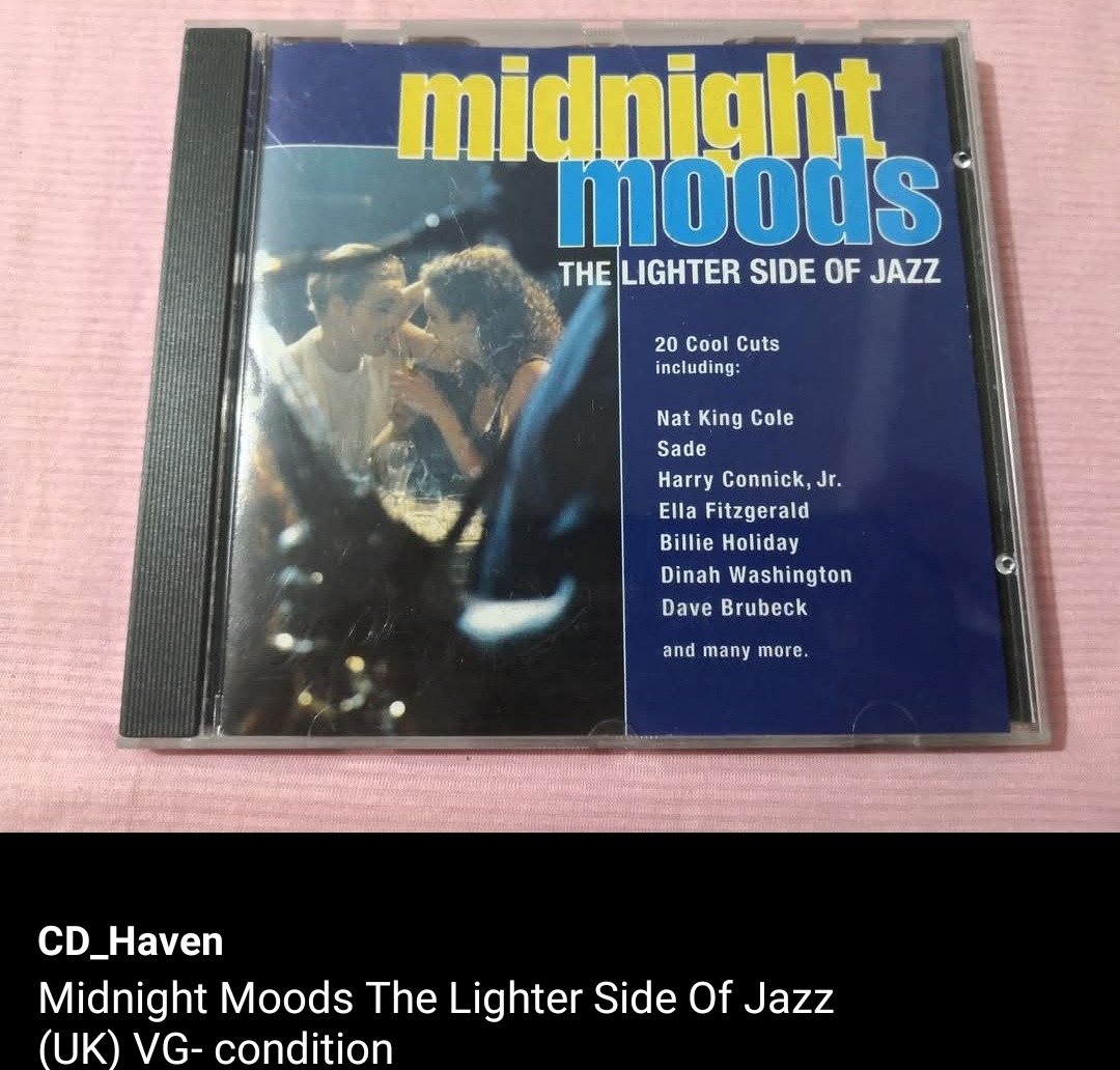 Midnight Moods The Lighter Side Of Jazz CD (unsealed), Hobbies & Toys ...
