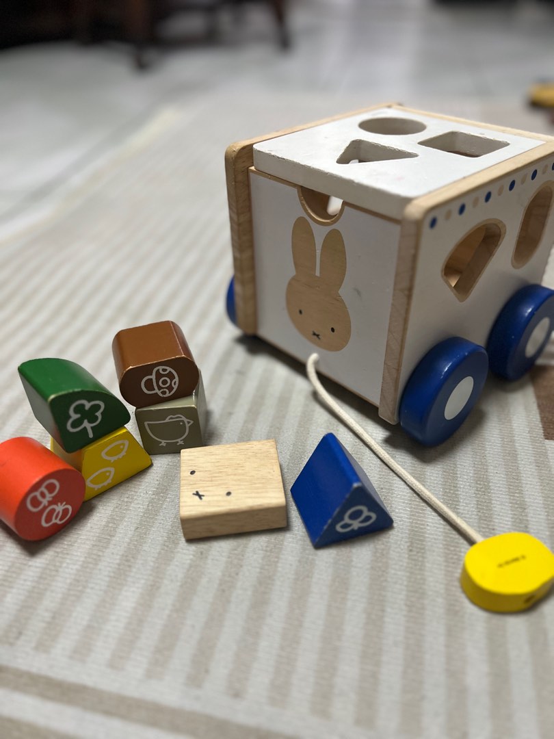 Miffy Shape Sorter Complete, Babies & Kids, Infant Playtime on Carousell