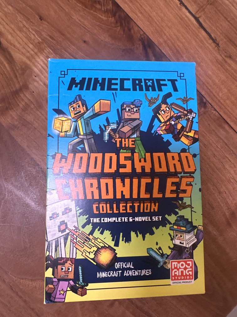 Minecraft book set, 興趣及遊戲, 書本 & 文具, 兒童書籍 - Carousell