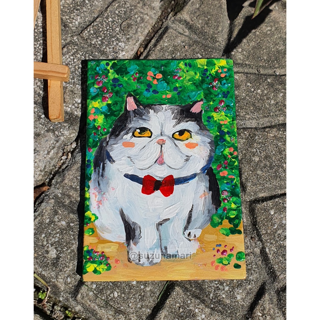 Mr Doug [ LIMITED Original Painting ] Lukisan Artwork Acrylic Painting ...